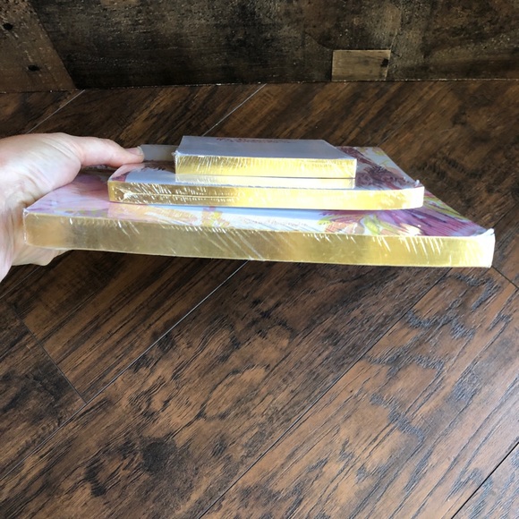 Lilly Pulitzer | Office | Lilly Pulitzer Desk Notebook Paper Set Gold ...